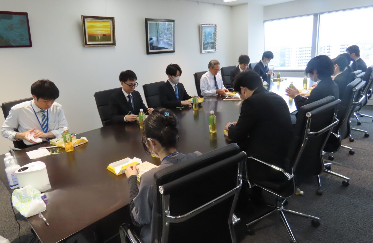 2025年度 新人研修の様子(地域社会貢献活動・先輩社員との座談会) | 株式会社アネステック